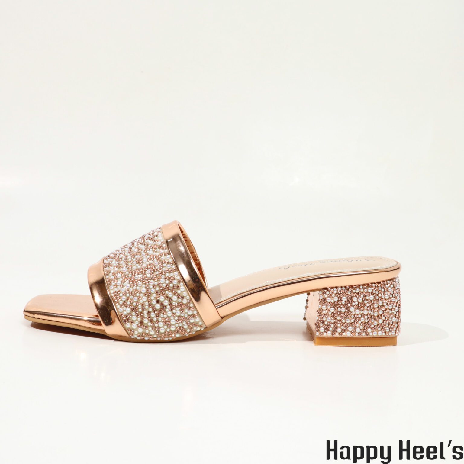 Gorgeous Rhinestone Heel- Happy Heel’s – Happy Heel's