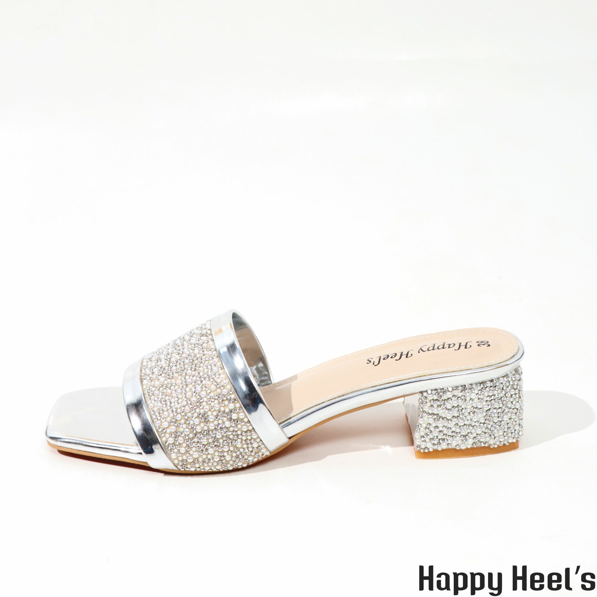 Gorgeous Rhinestone Heel- Happy Heel’s – Happy Heel's